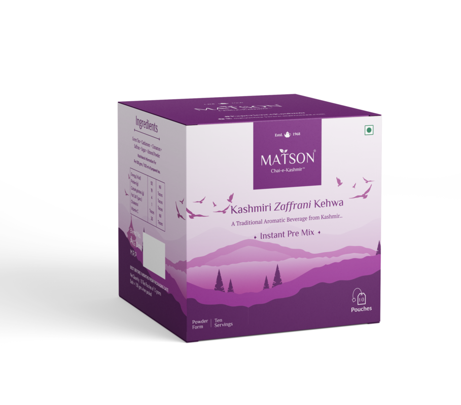 Kashmiri Zaffrani Kahwa (Pack of 10) – Matsontea.com